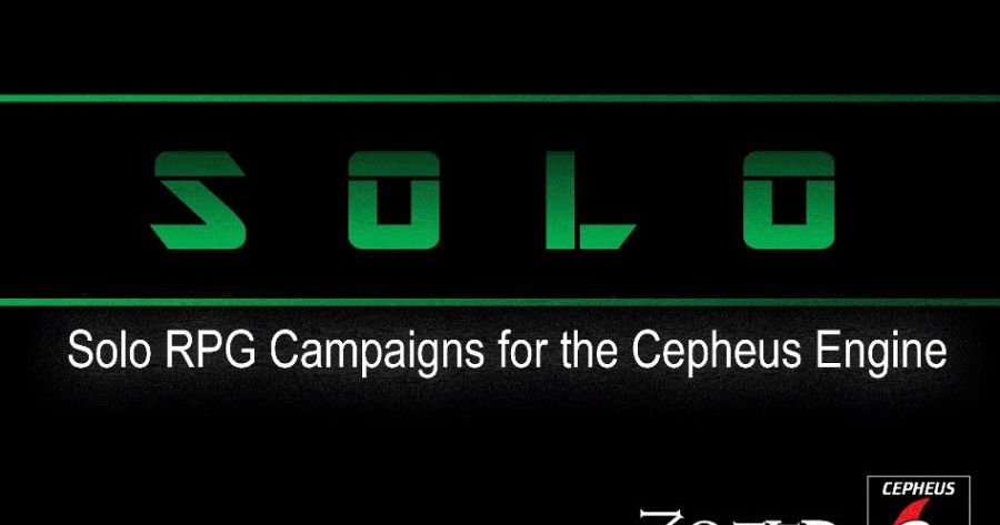 SOLO: Solo RPG Campaigns for the Cepheus Engine | RPG Item | RPGGeek