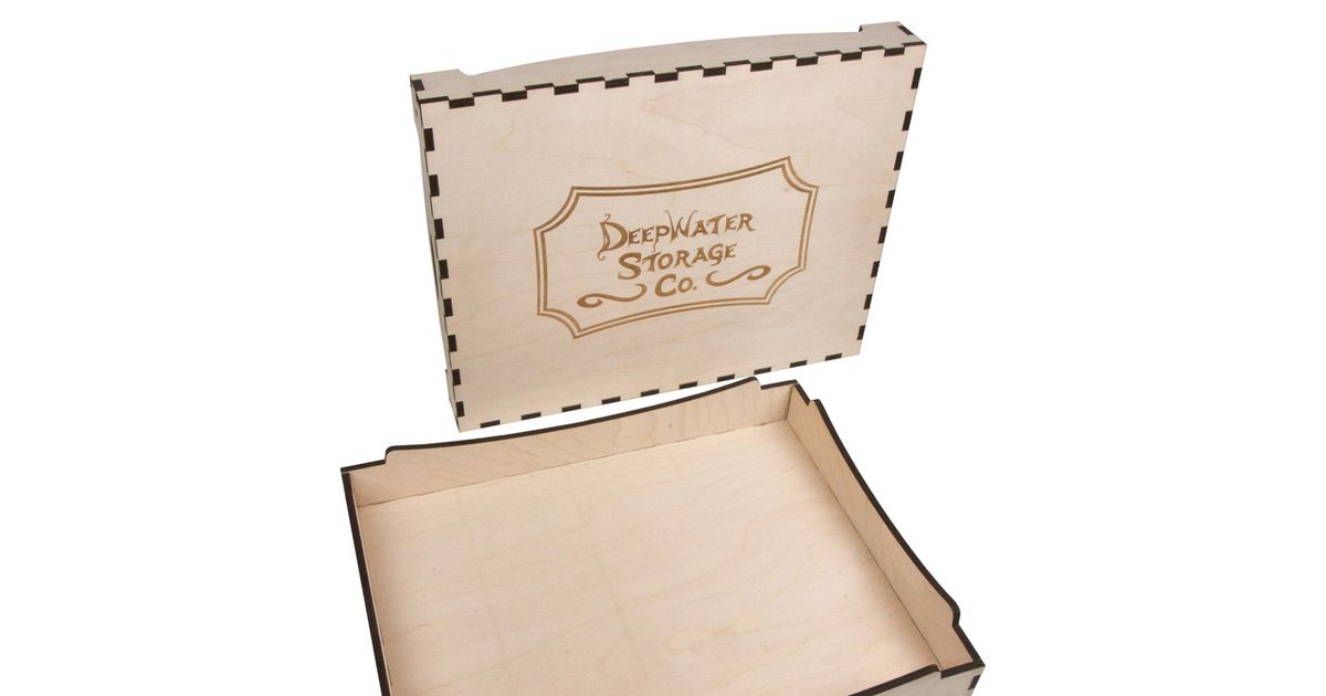 Lords of Waterdeep: Deepwater Organizer Crate Upgrade | Board Game ...