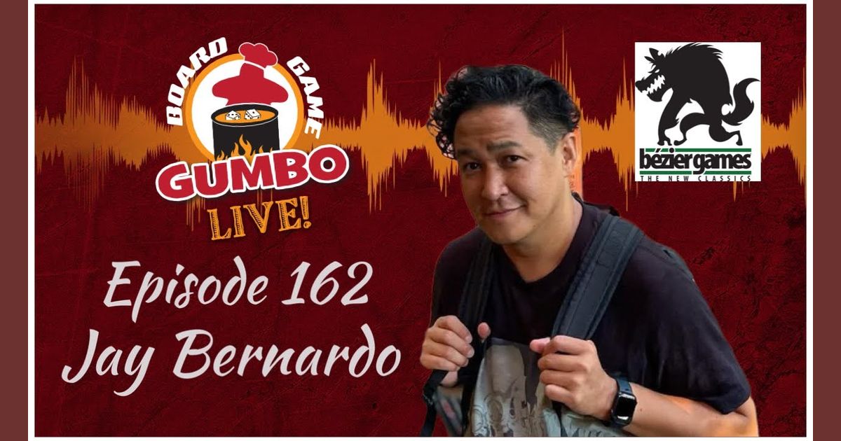 Gumbo Live! Episode 162 with Jay Bernardo of Cardboard East and Bézier ...