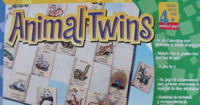 Animal Twins | Board Game | BoardGameGeek