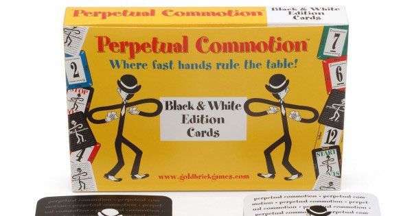 Perpetual Commotion Black & White Edition Cards | Board Game ...