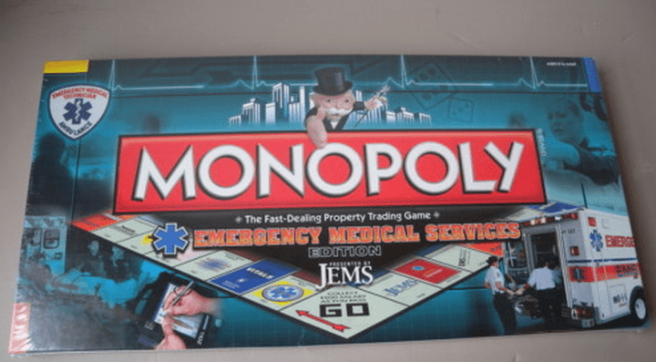 Monopoly: Emergency Medical Services Edition | Board Game | BoardGameGeek