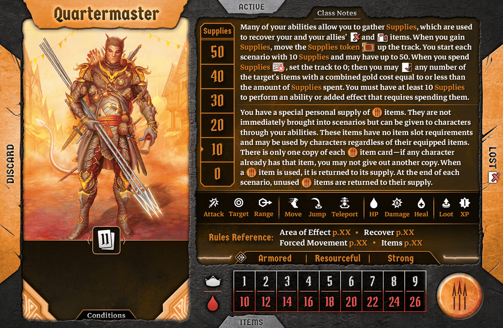 Three Spears level 1-5 cards, perks, and discussion [spoilers for Three ...