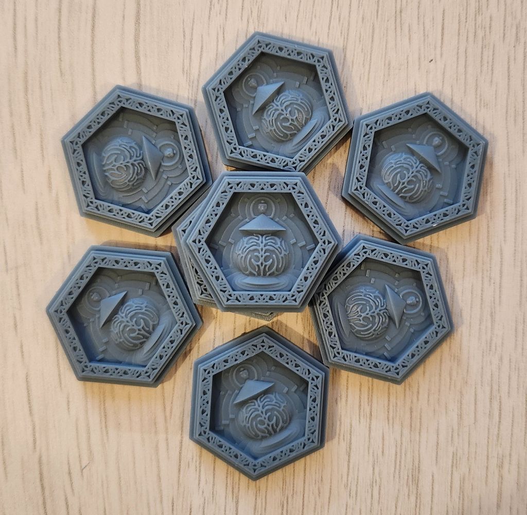 3D Printed Tokens | Kingdom Death: Monster