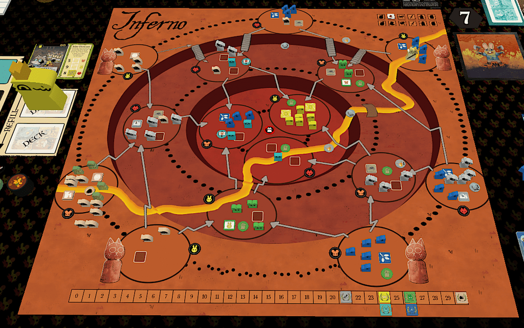 INFERNO (ROOT Fan Map for 1-7 Players) | Root