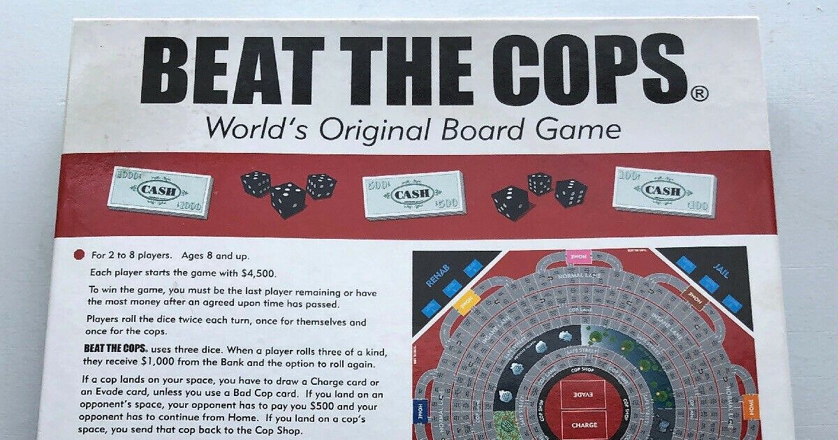 Beat the Cops | Board Game | BoardGameGeek
