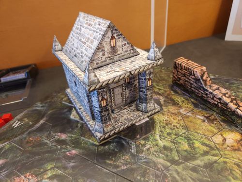 Oathsworn - Playing with 3D paper models | Oathsworn: Into the Deepwood