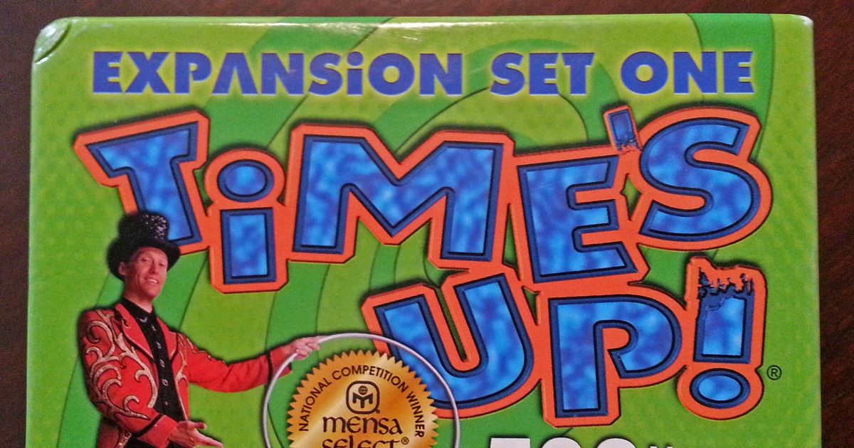 Time's Up! Expansion set #1 | Board Game | BoardGameGeek