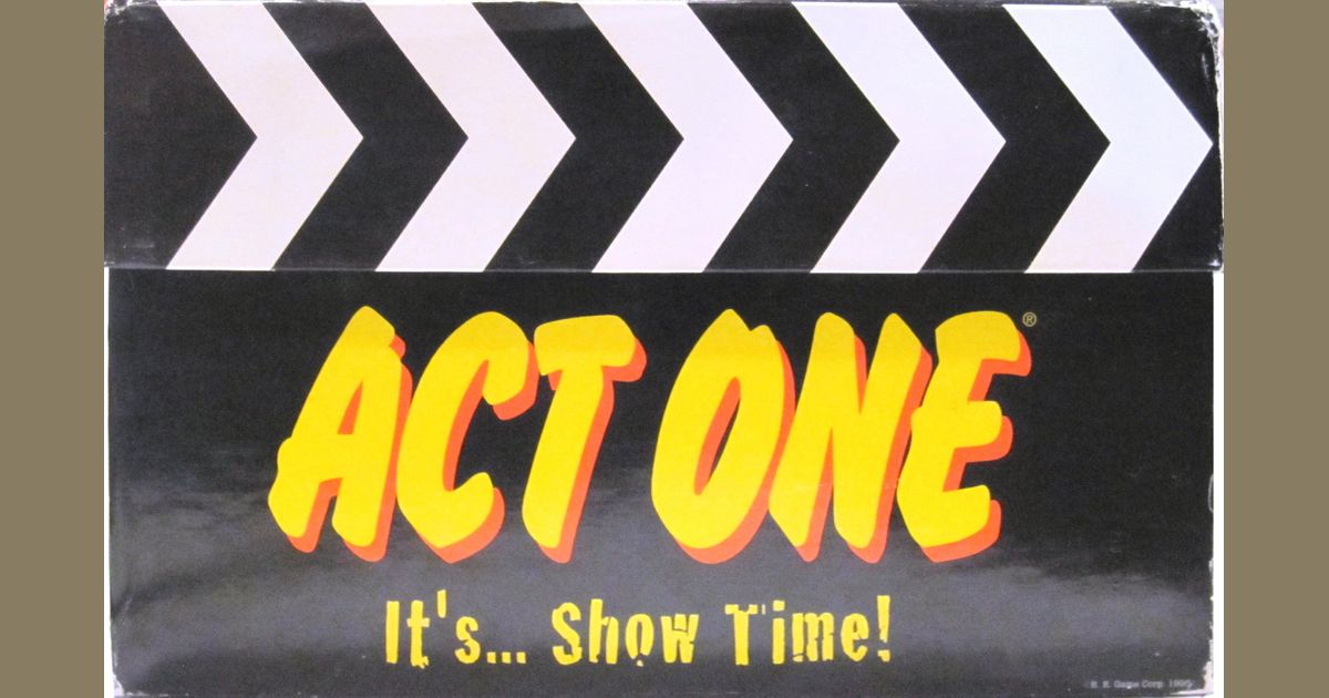 Act One | Board Game | BoardGameGeek