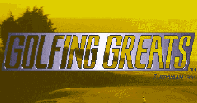 Golfing Greats | Video Game | BoardGameGeek