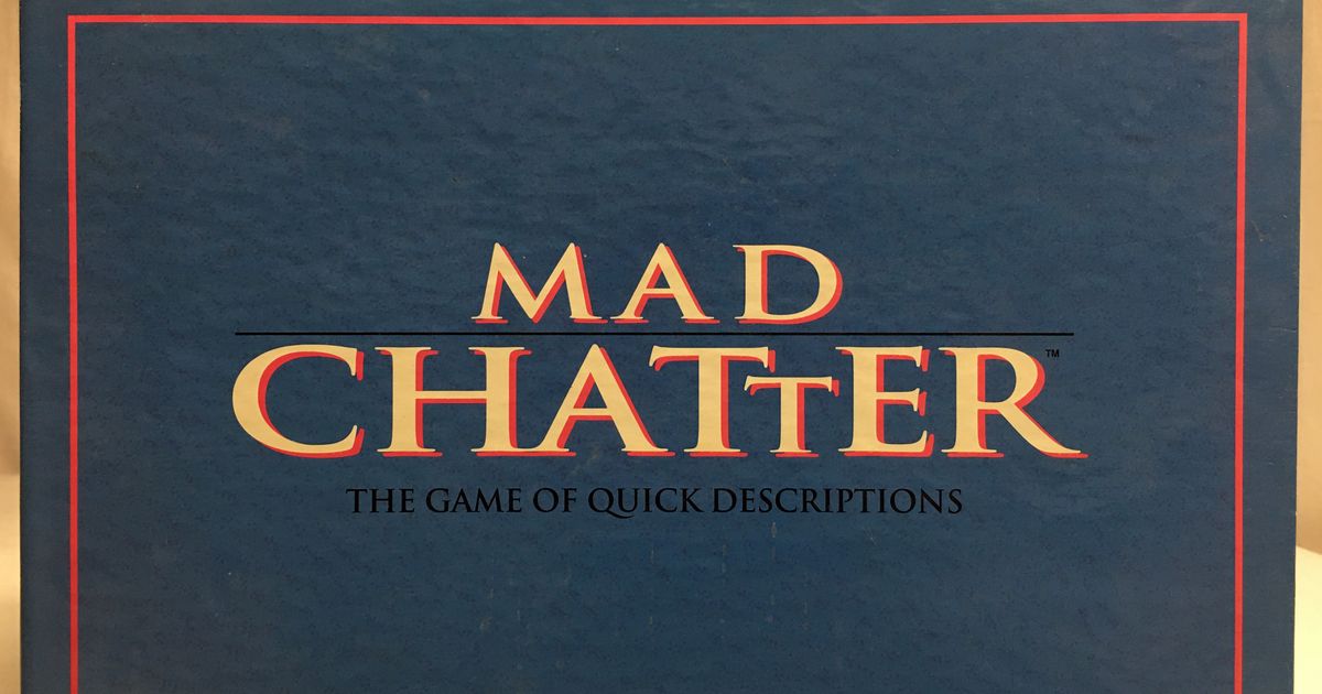 Mad Chatter | Board Game | BoardGameGeek