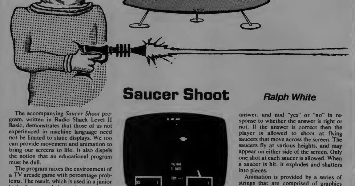 Saucer Shoot | Video Game | VideoGameGeek
