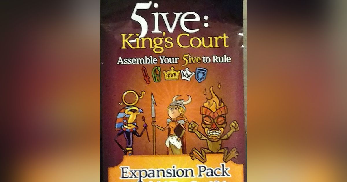 5ive: King's Court Player Expansion | Board Game | BoardGameGeek