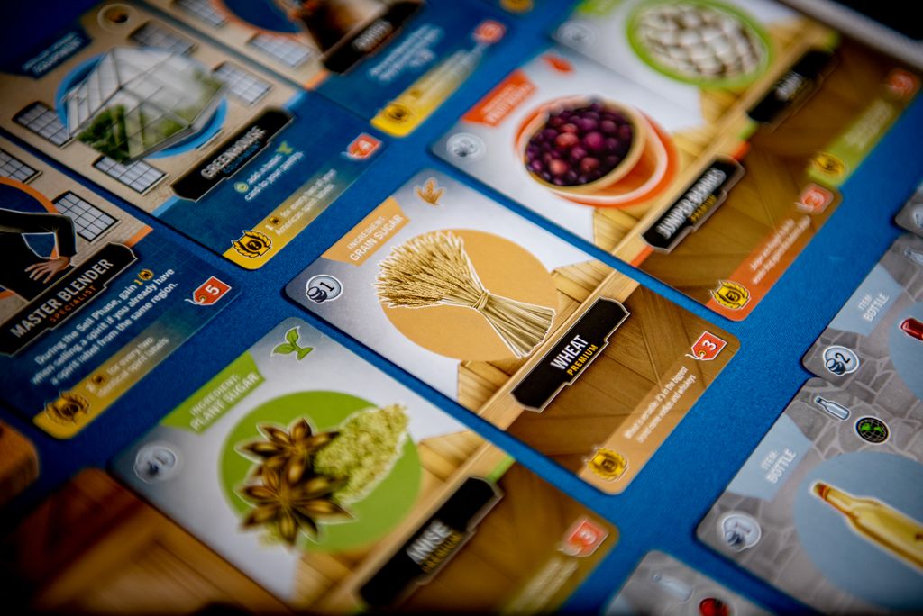 Distilled - Let's get drunk in 2 players - review @BoardGameColors ...