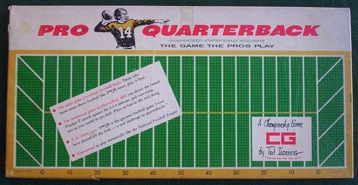 Pro Quarterback | Board Game | BoardGameGeek
