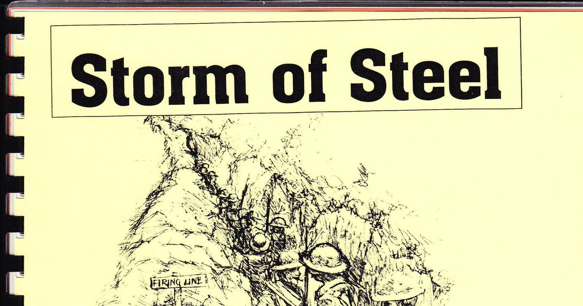 Storm of Steel | Board Game | BoardGameGeek