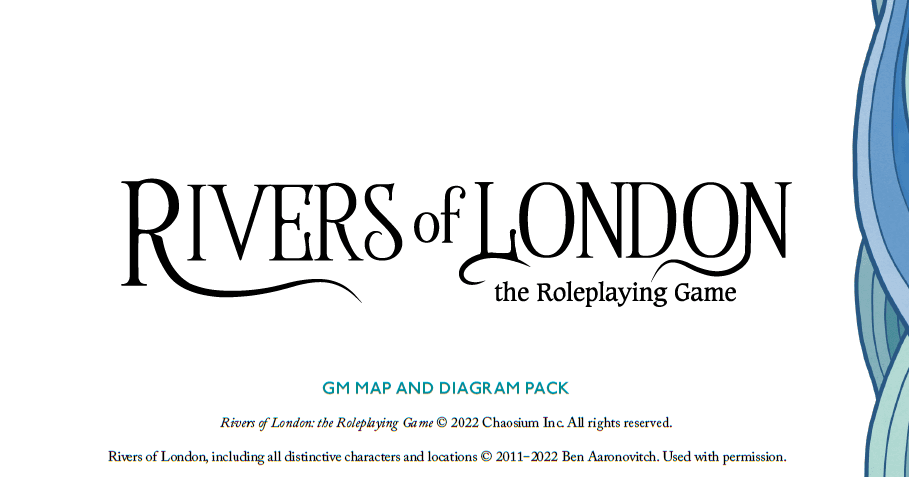 Rivers of London: The Roleplaying Game - GM Map and Diagram Pack | RPG ...