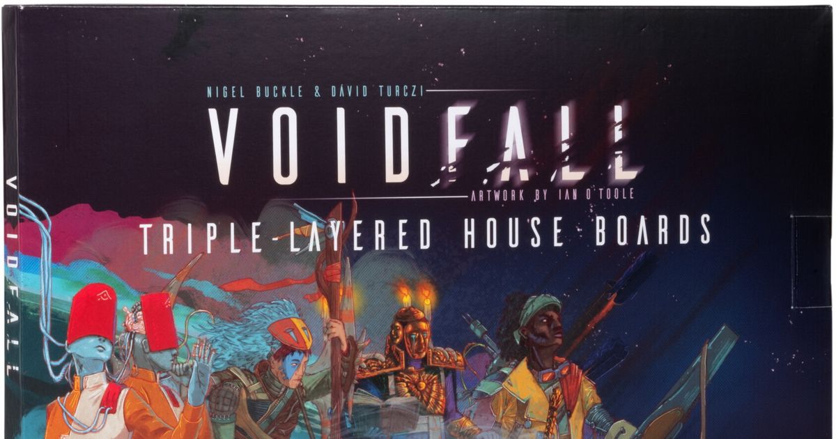 Voidfall: Triple-Layered House Boards | Board Game Accessory ...