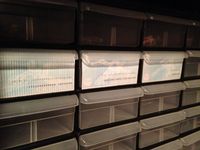 My Game Room X-Wing Storage Solution (drawers with custom labels and ...