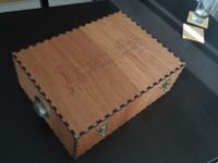 Laser cut Dominion storage box w/ removable setup trays | Dominion ...