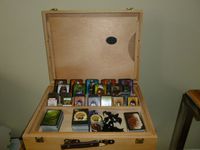 cheap custom wood box | Arkham Horror | BoardGameGeek