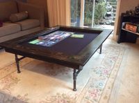 Adjustable Height Game Table (for my crummy back) | BGG | BoardGameGeek