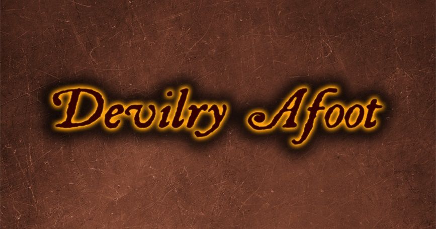 Devilry Afoot | Board Game | BoardGameGeek