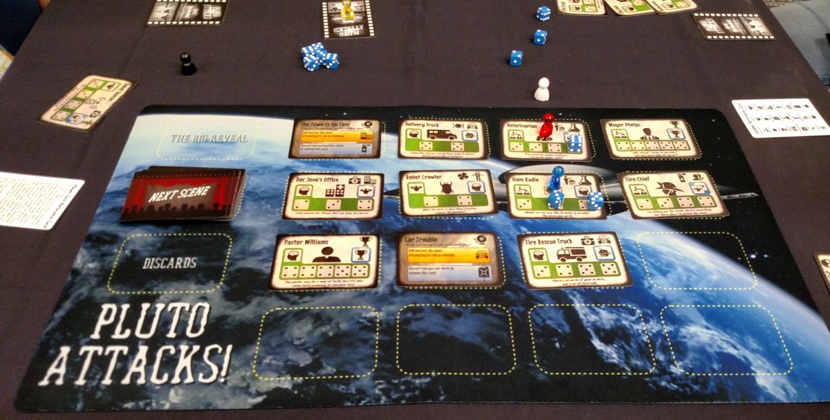 Pluto Attacks! Playmat | Board Game Accessory | BoardGameGeek