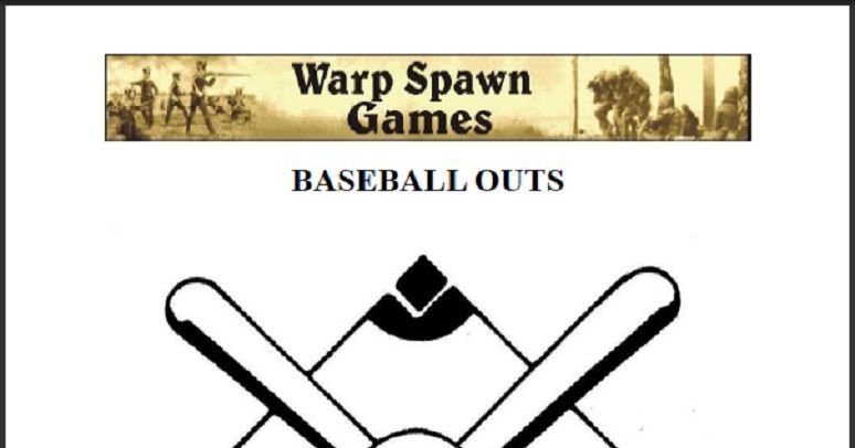Baseball Outs | Board Game | BoardGameGeek