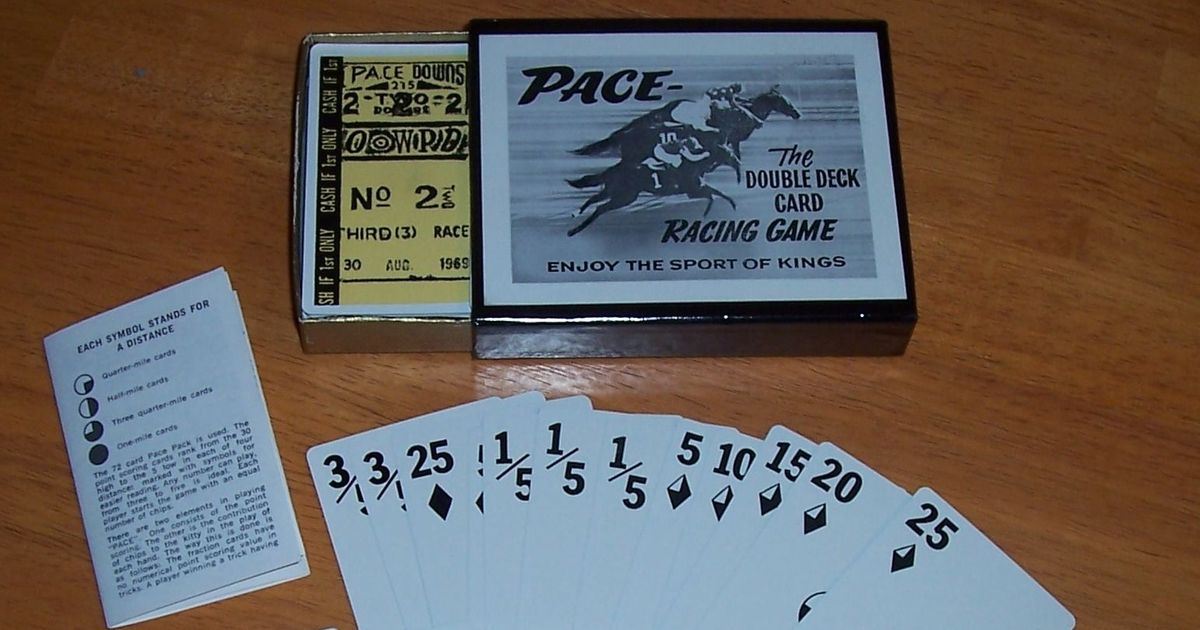 PACE: The Double Deck Card Racing Game | Board Game | BoardGameGeek