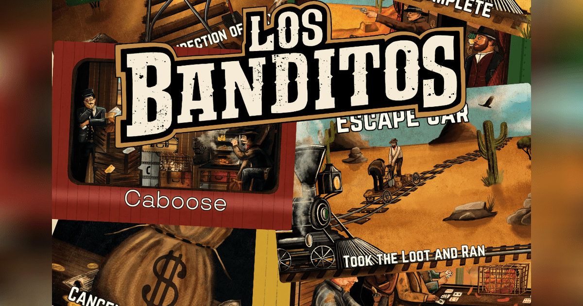 Los Banditos: The Train Heist Card Game | Board Game | BoardGameGeek