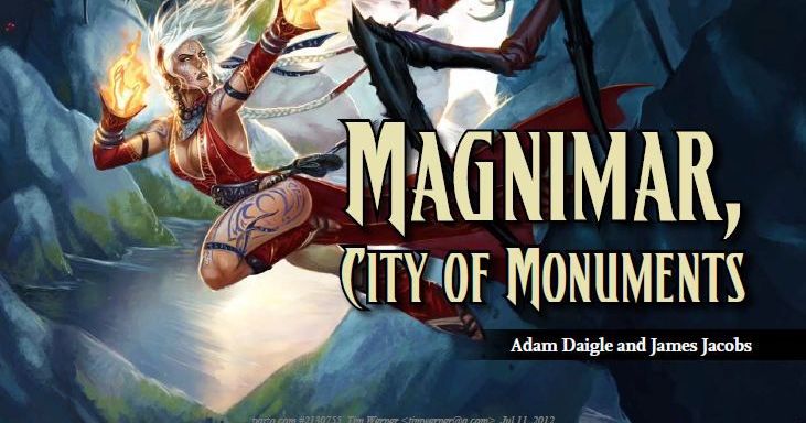 Magnimar: City of Monuments | RPG Item | RPGGeek