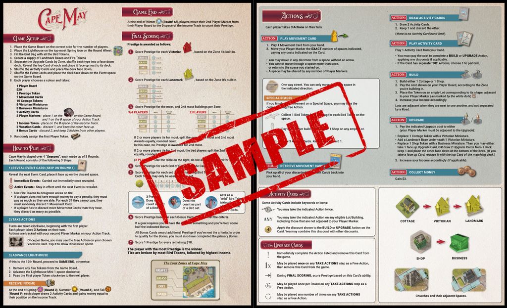 ACTION ANDY - Complete Compact Rules