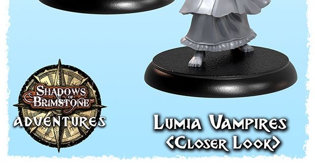 Shadows of Brimstone: Lumia Vampires Enemy Pack | Board Game | BoardGameGeek