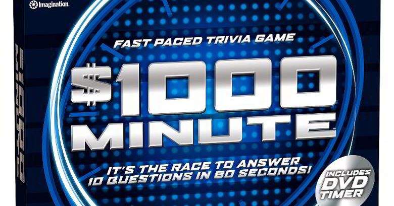 $1000 Minute | Board Game | BoardGameGeek