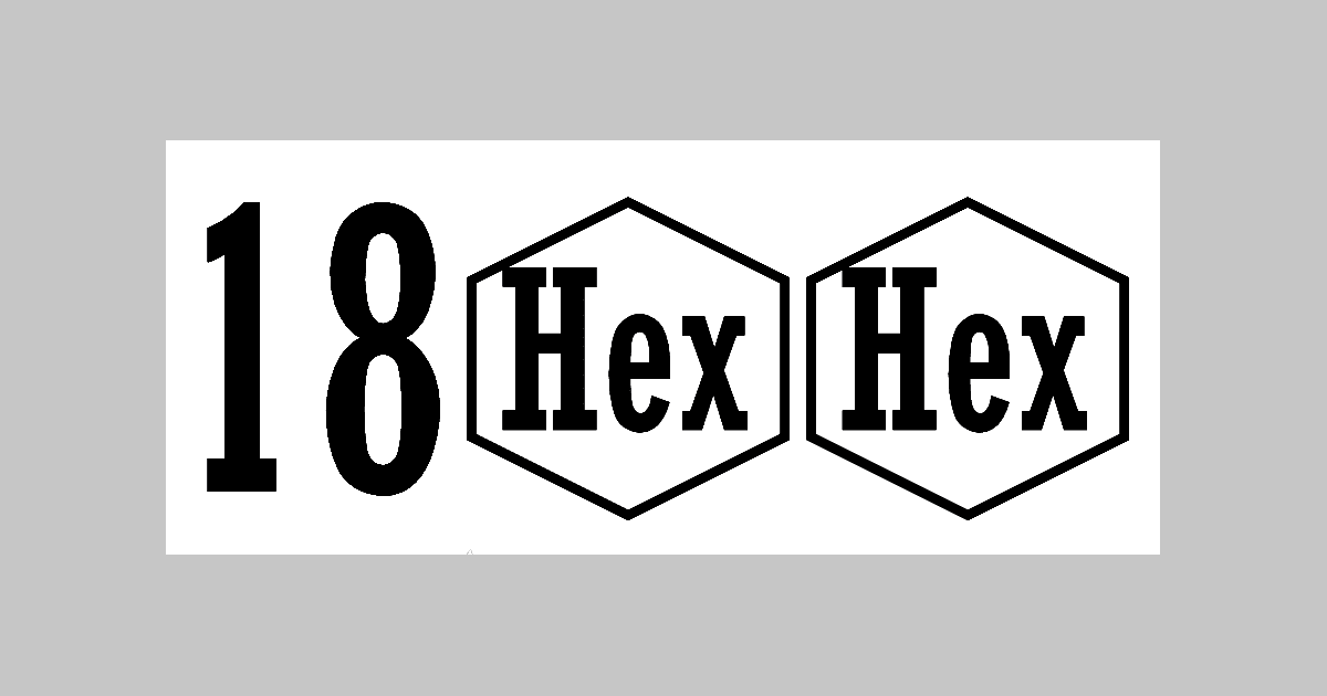 18 Hex Hex Gamesheet | 18 Hex Hex