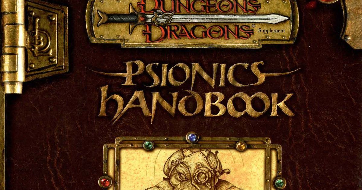 Psionics Handbook | RPG Item | RPGGeek