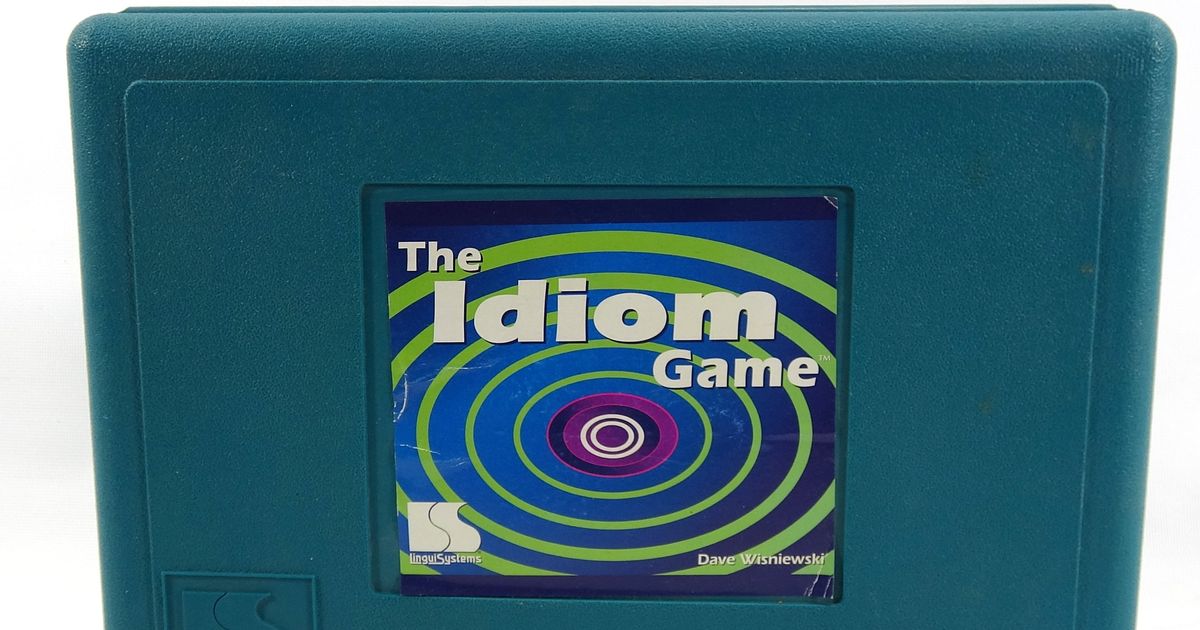 The Idiom Game | Board Game | BoardGameGeek