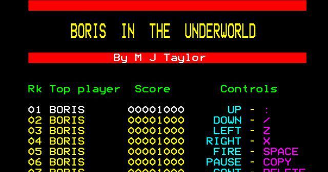 Boris in the Underworld | Video Game | BoardGameGeek