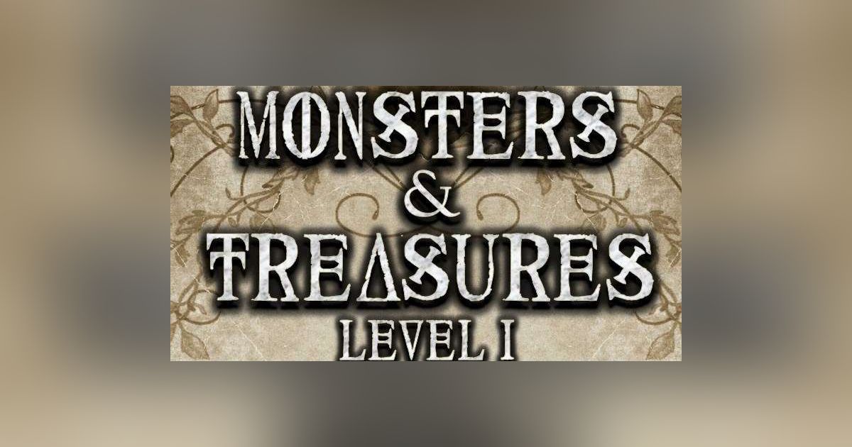 Monsters & Treasures Level 1 | RPG Item | RPGGeek