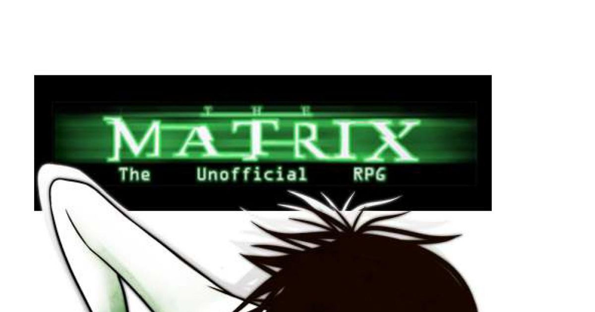 The Unofficial Matrix Role Playing Game | RPG Item | RPGGeek