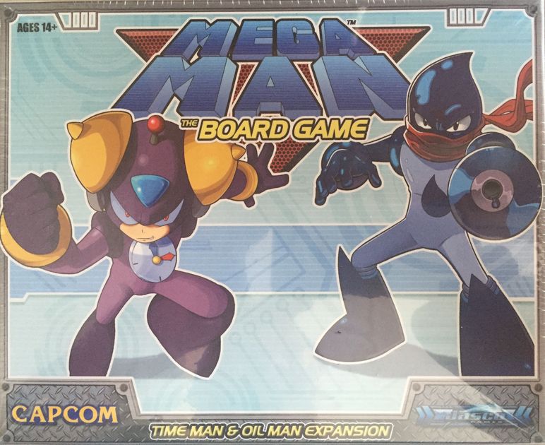 Mega Man: The Board Game – Time Man & Oil Man | Board Game | BoardGameGeek
