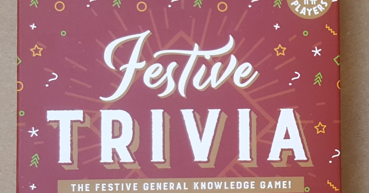Festive Trivia Quiz | Board Game | BoardGameGeek