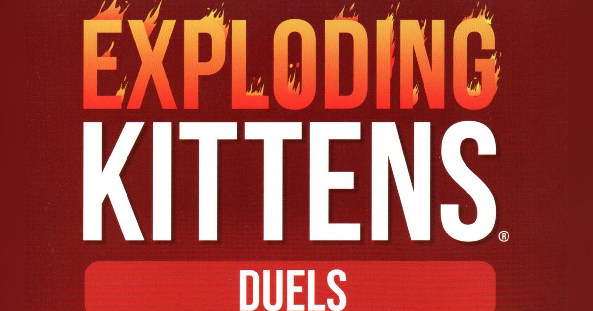 Exploding Kittens: Duels | Board Game | BoardGameGeek