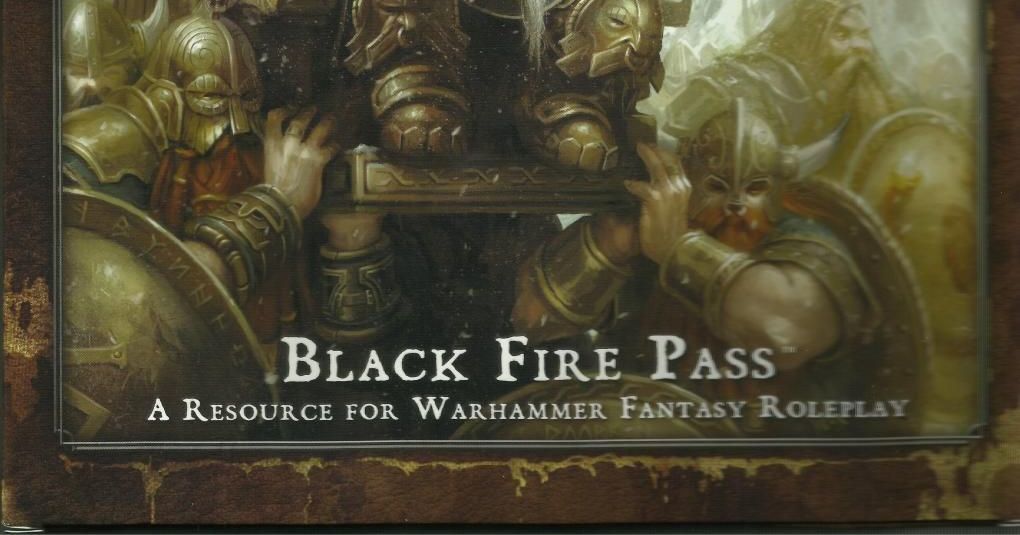 Black Fire Pass | RPG Item | RPGGeek