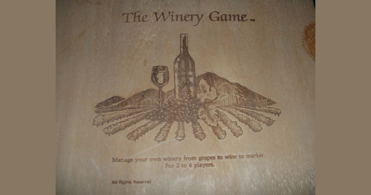Missing instructions | The Winery Game