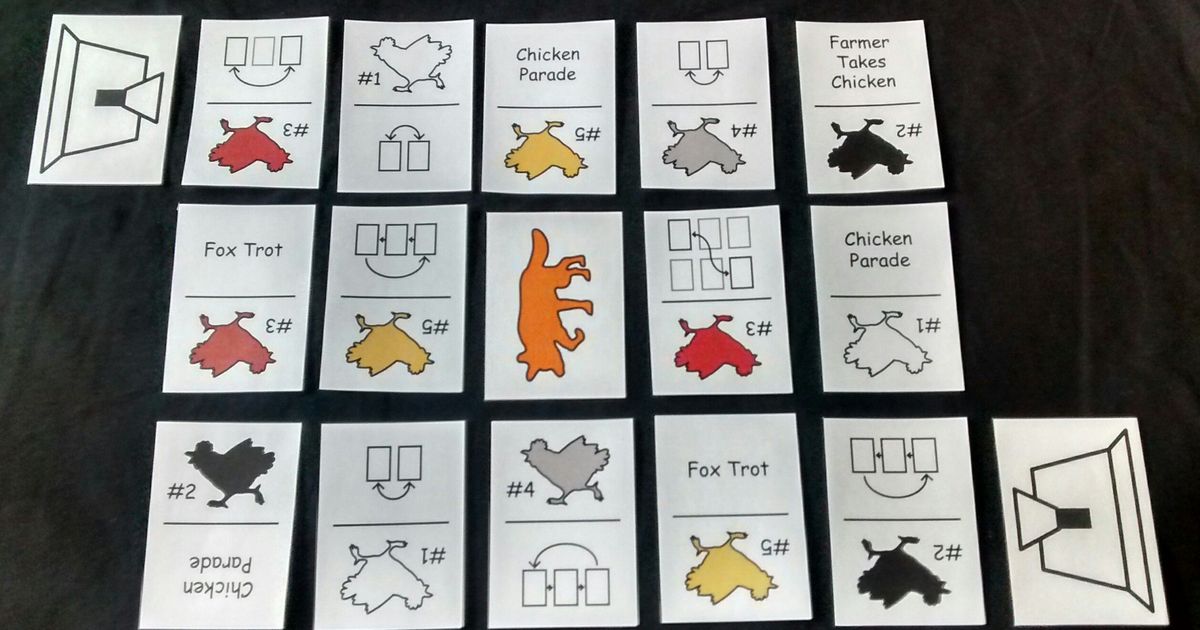 Chicken Roundup | Board Game | BoardGameGeek