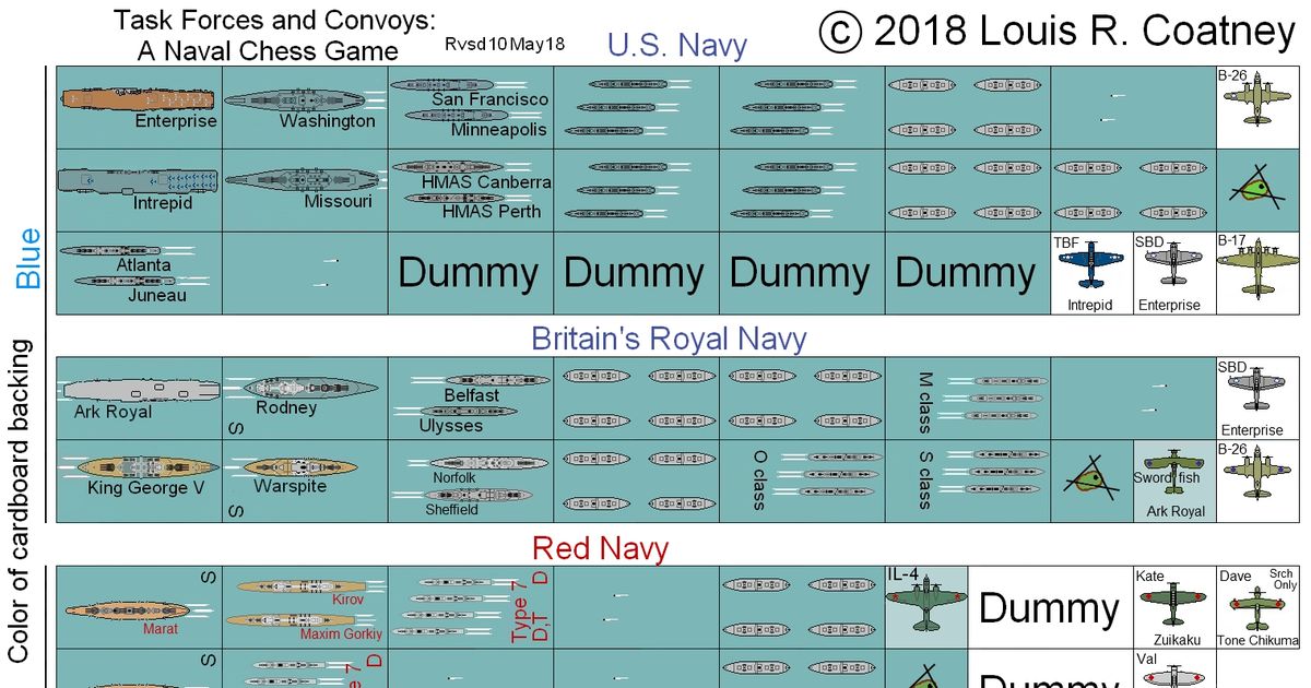 Task Forces and Convoys: A Naval Chess Game | Board Game | BoardGameGeek