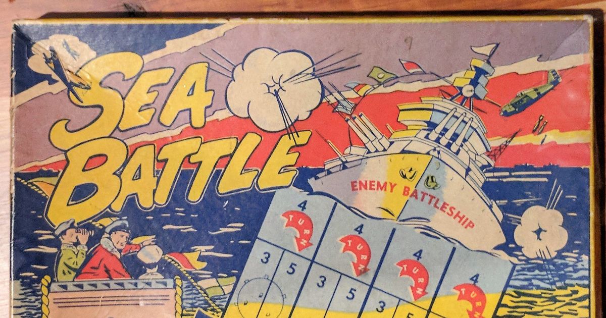 Sea Battle | Board Game | BoardGameGeek