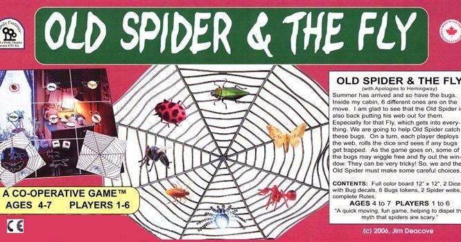 Old Spider & The Fly | Board Game | BoardGameGeek